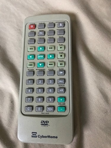 Cyberhome Portable DVD Player Remote Control w/Case - Tested | eBay