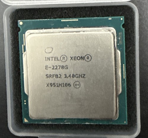 Intel Xeon E-2278G 8-Core 3.4Ghz LGA1151 Coffe Lake-S CPU Processor ...