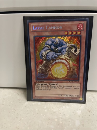 YuGiOh Laval Cannon HA06-EN003 1st Edition Secret Rare NM B | eBay
