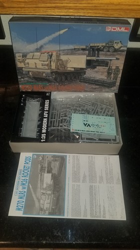 DML DRAGON M270 MLRS W/M20 ROCKET PODS TANK 1/35 SCALE MODEL KIT | eBay