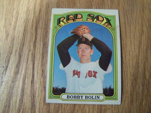 BOBBY BOLIN 1972 TOPPS BASEBALL CARD # 266 | eBay
