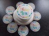 Thank You Edible Cupcake Cake ICING Toppers x 24 (N2) 7625763010054 | eBay