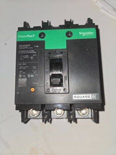Square D /Schneider QDL 32200RP 3 phase circuit breaker | eBay