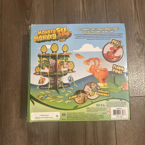 New! Monkey See, Monkey Poo Children's Game Spin Master Games ...