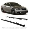 For BMW E90 E92 E93 Urethane Side Skirts Diffusers Lips Extensions ...