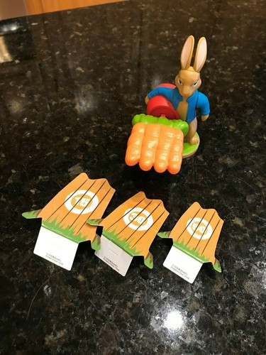 McDONALDS Happy Meal Toy PETER RABBIT LAUNCHER | eBay