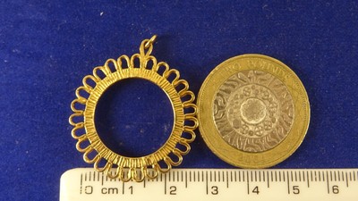 full gold sovereign mount products for sale | eBay