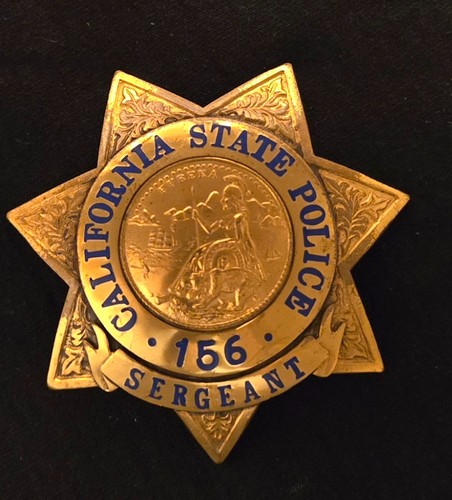 Vintage obsolete California State Police 7 point star | eBay