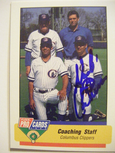 NARDI CONTRERAS signed 1994 Fleer ProCards COLUMBUS CLIPPERS baseball ...