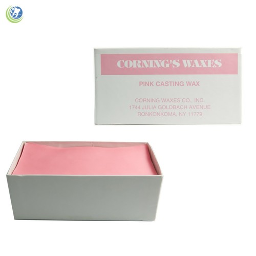 CORNING PINK CASTING WAX 1 LB DENTAL LABORATORY JEWELRY 28 GAUGE 0.3mm ...