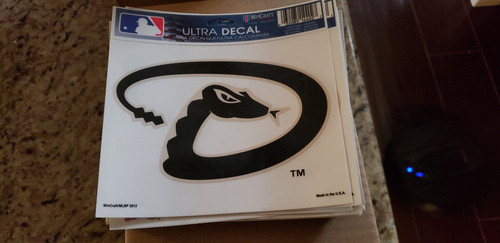 ARIZONA DIAMONDBACKS MLB BASEBALL 5X6 ULTRA DECAL WINDOW CAR AUTO | eBay