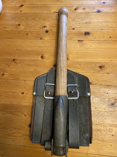 GERMAN MILITARY FOLDING SHOVEL/PICK ENTRENCHING TOOL DATED 1964 | eBay
