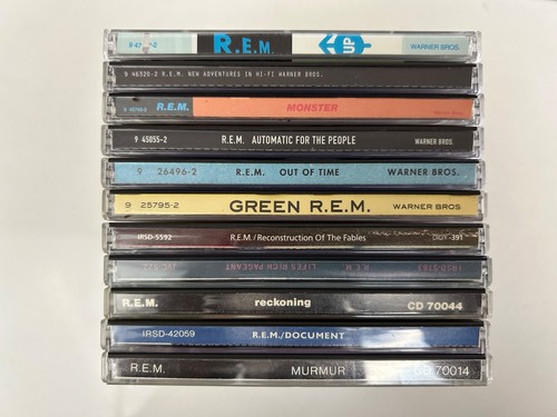 R.E.M. REM CD Album Lot Murmur Reckoning Document Out Of Time Monster ...