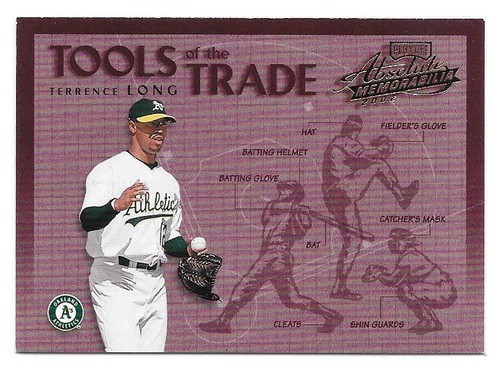 Terrence Long 2002 Absolute Memorabilia Tools of the Trade #TT56 NrMt ...