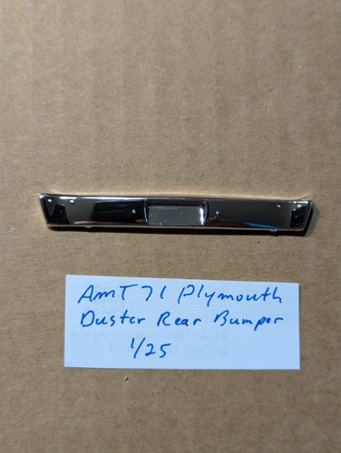 AMT 71 PLYMOUTH DUSTER REAR BUMPER NEW! 1/25 | eBay