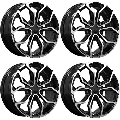 Set of 4 17in Black Alloy Wheel Rims for Subaru Legacy, DA8NI20 5x100 ...