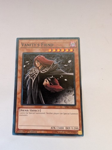 Vanity's Fiend SR06-EN010 Lair of Darkness 1st Edition NM Yugioh | eBay