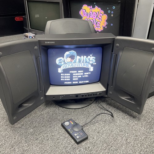 Retro Vintage 1996 Samsung GXE1395 Gaming GX 13.5" CRT TV Working ...