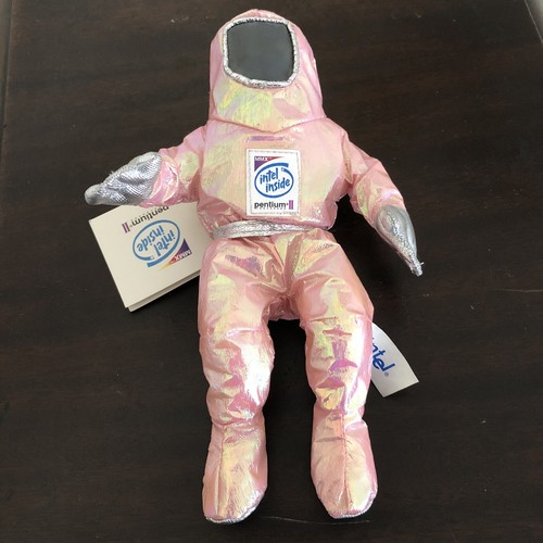 5 Intel Inside Mmx Pentium II Advertise Astronaut Plush Bunny People ...
