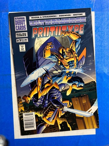 Ultraverse Prototype # 7 1994 Malibu Comics newsstand | Combined ...