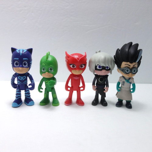PJ Masks 3" Figures Catboy Owlette Gekko Romeo Luna Figure Lot of 5 ...