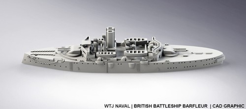 1:700 HMS Barfleur | eBay