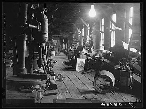 Howard Stove Works,Beaver Falls,Pennsylvania,PA,Beaver County,1940,FSA ...