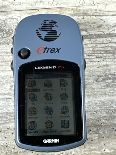 GARMIN etrex LEGEND Cx Handheld Navigator GPS Gray | eBay