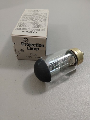 GE DLN 120V 750W Projector Projection Lamp Bulb - NEW Old Stock | eBay