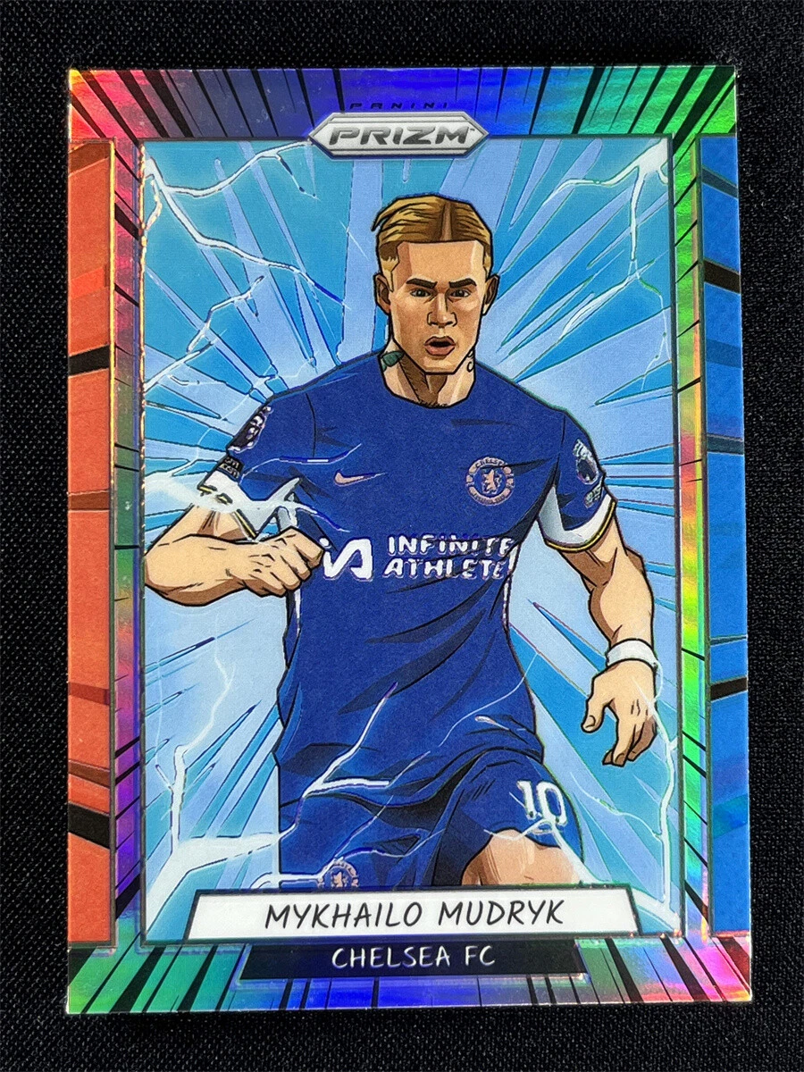 Mykhailo Mudryk 2023 Prizm Premier League #24 Manga /(SSP) Price Guide ...