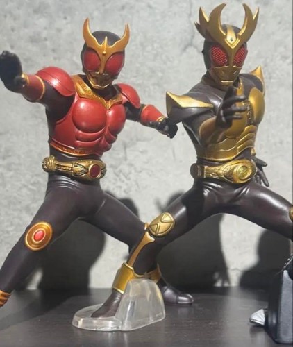 Kamen Rider Kuuga & Agito Eiyuyouzou Figure Set Collectible | eBay