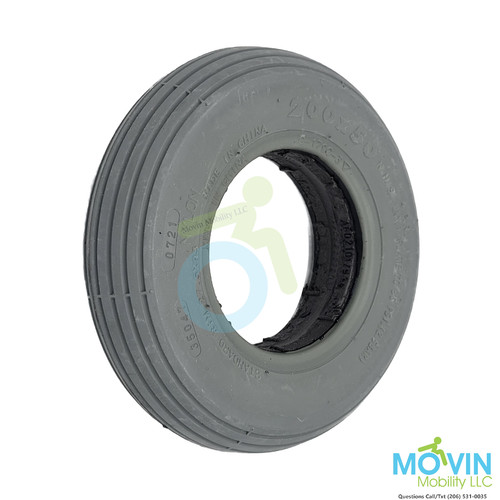 8 x 2 in. (200 x 50) Foam Filled Rib Primo Tire Wheelchair 200x50 | eBay