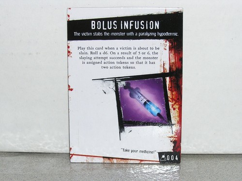 Horrorclix The Lab Card #004 Bolus Infusion | eBay