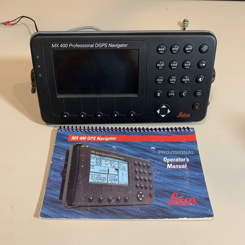 Leica/mx Marine Mx-420/8 DGPS GPS Navigation System Display for sale ...