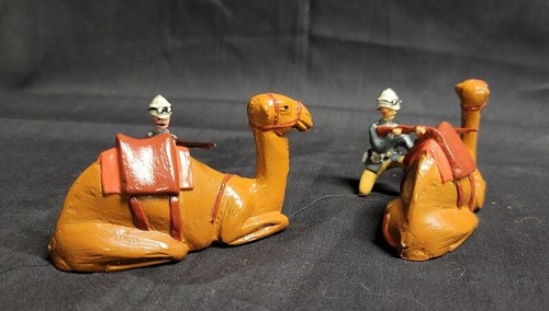 British Bulldog Toy Soldiers - British Camel Corps Kneeling Firing with ...