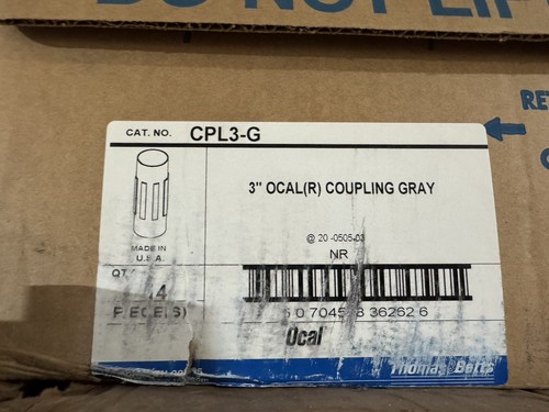 Box of 14 NEW T&B OCAL CPL3-G 3" PVC COATED STEEL conduit COUPLING = PRCPLG-3 | eBay
