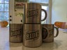 Pair Set 2 Eat Ride Sleep Stainless Steel Coffee Mugs Cups Motorcycle ...