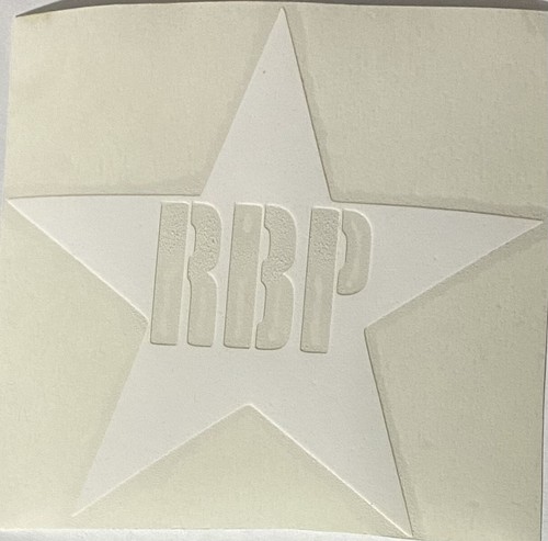 White RBP Decal Sticker | eBay