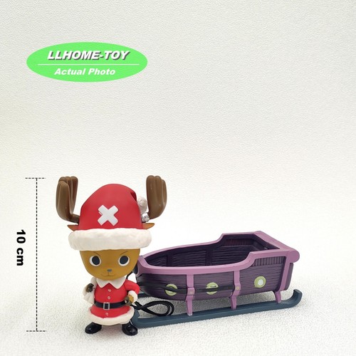 Anime OP Tony Chopper christmas Sled car suit cute PVC Figure Toy Gift ...