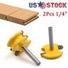 2 pc 1/2" SH 1/4" Dia. Canoe Flute and Bead Router Bit sct-888 ...
