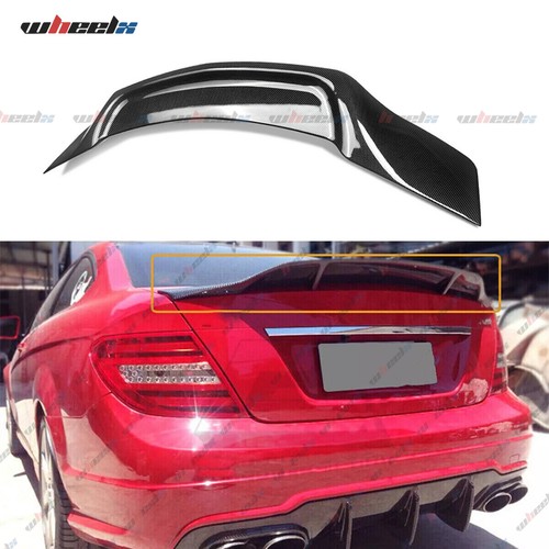 DUCKBILL TRUNK SPOILER LIP FITS MERCEDES BENZ W204 C250 C300 C63 08-14 ...