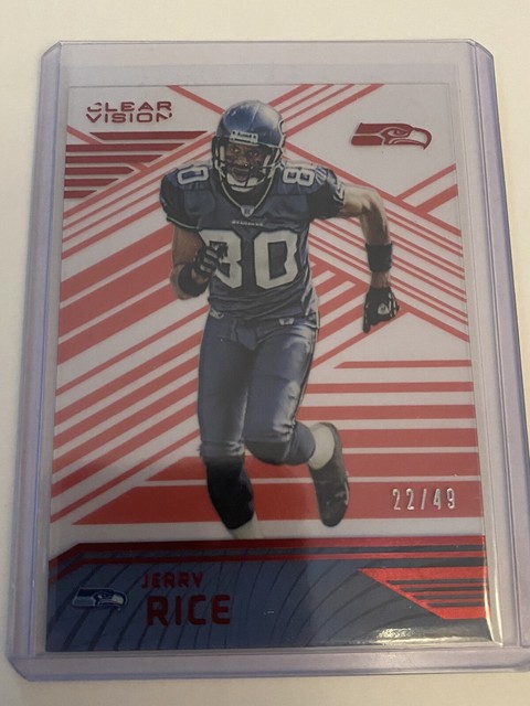 Jerry Rice Seahawks Card