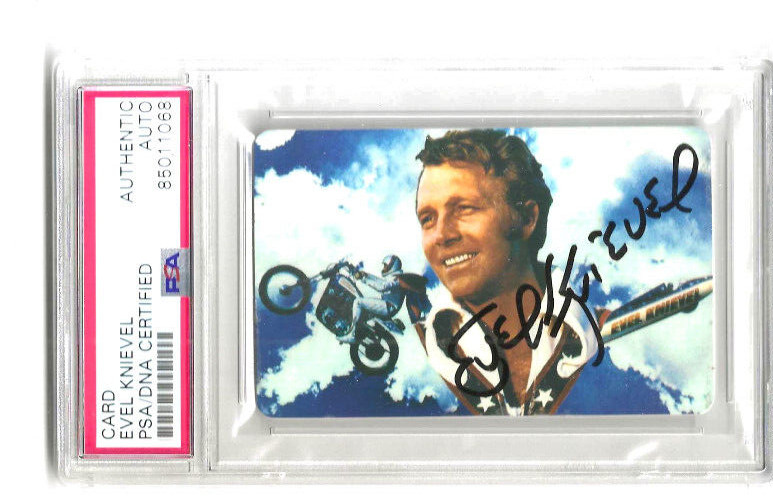Evel Knievel Autographed Memorabilia | Signed Photo, Jersey ...