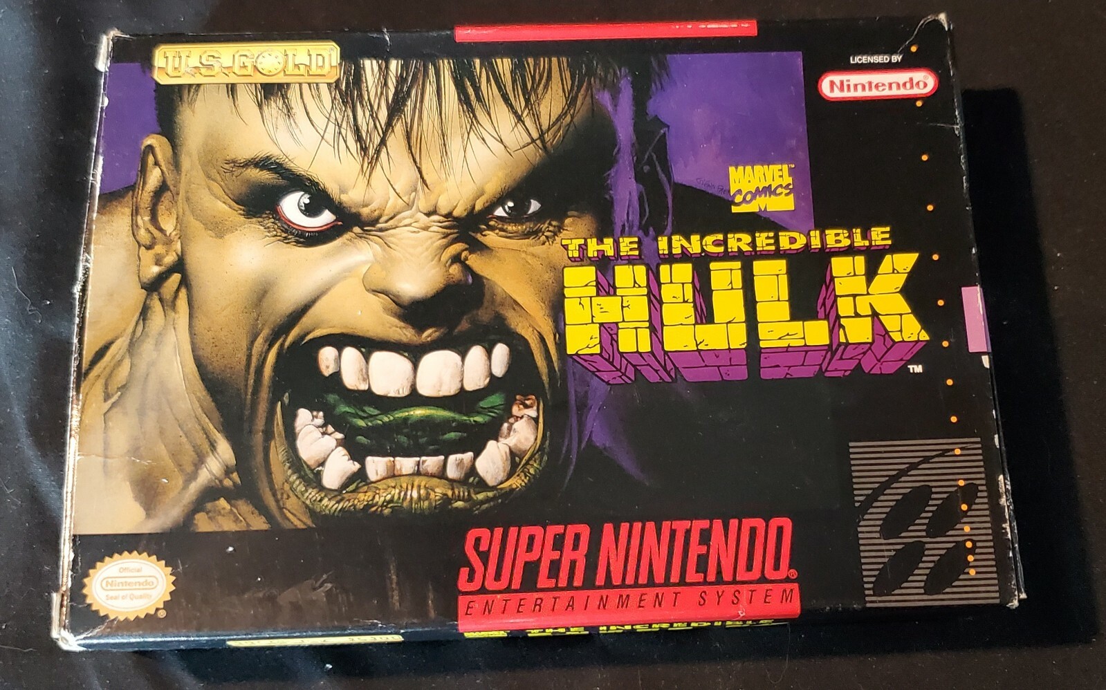 Incredible Hulk Value - GoCollect (super-nintendo-incredible-hulk )