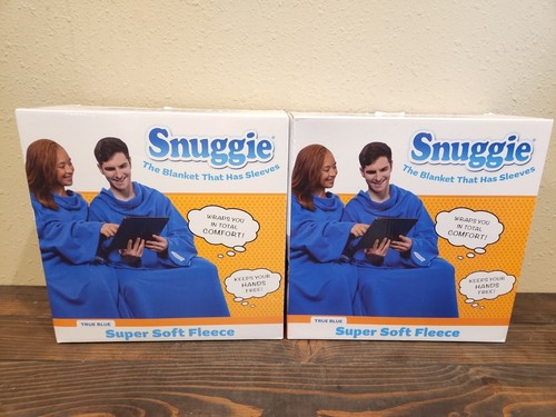 Lot Of 2 Snuggie The Original Wearable Blanket That Has Sleeves Warm ...