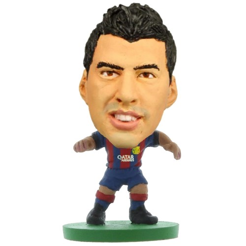 LUIS SUAREZ BARCELONA SOCCERSTARZ MINI SOCCER FIGURE | eBay