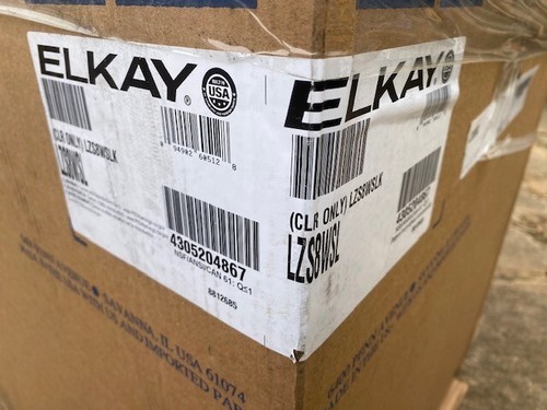 Elkay LZS8WSL Drinking Fountain Light Gray Granite - Cooler Only (NEW ...