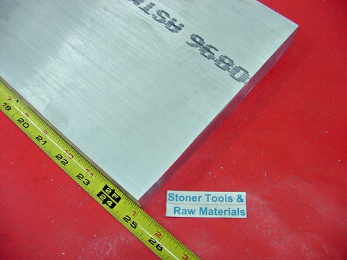 1" X 12" ALUMINUM 6061 FLAT BAR 25" long Solid T6511 Extruded Mill Bar ...