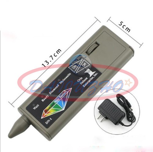 1PC 2 in 1 One Touch Diamond & Moissanite Tester Diamond Detector New ...