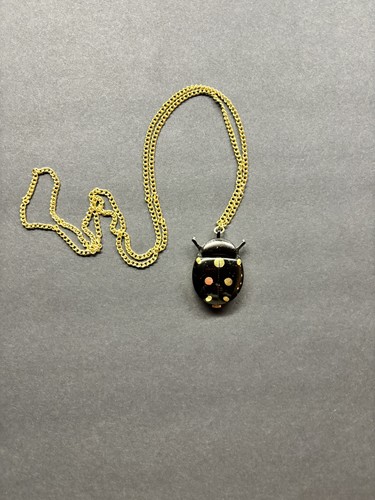 Vintage Jubrex frex Juillerat Necklace Ladybug/Cicada Watch w Neck ...